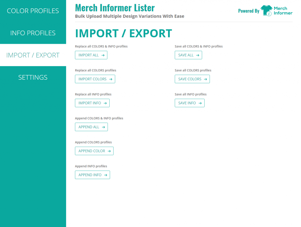 Merch Informer Lister - Merch Informer - Realize Your Merch By Amazon ...