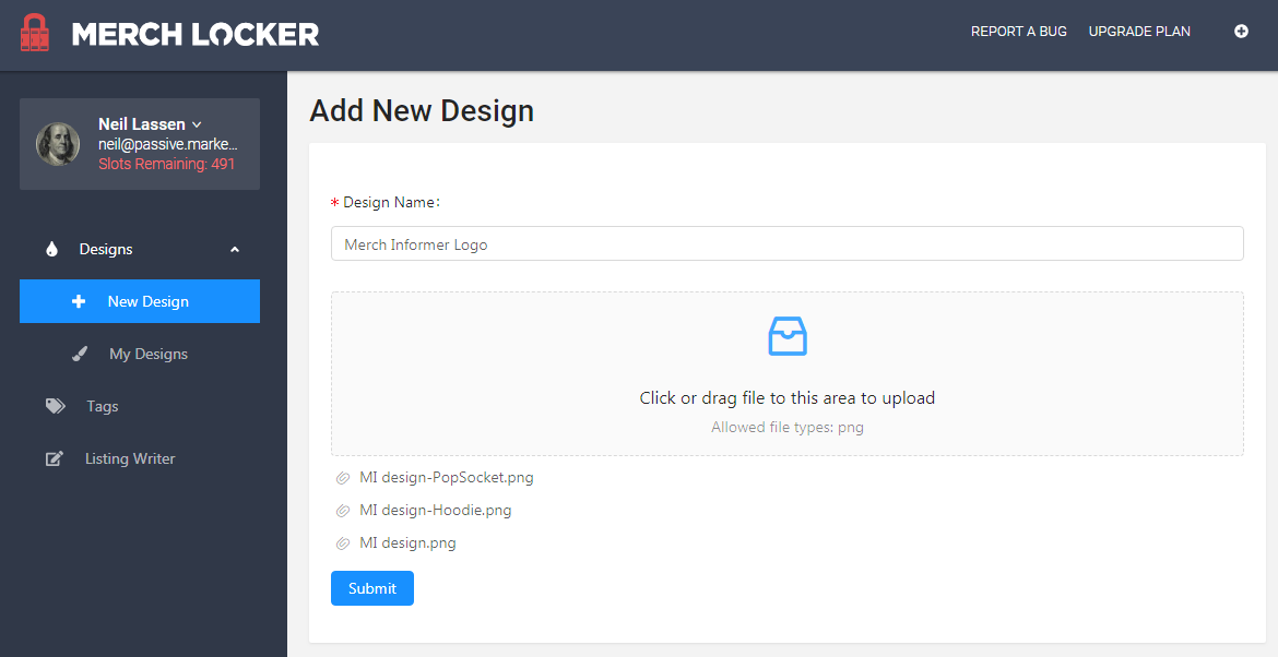 Announcing New Software - Merch Locker - Merch Informer - Realize Your ...