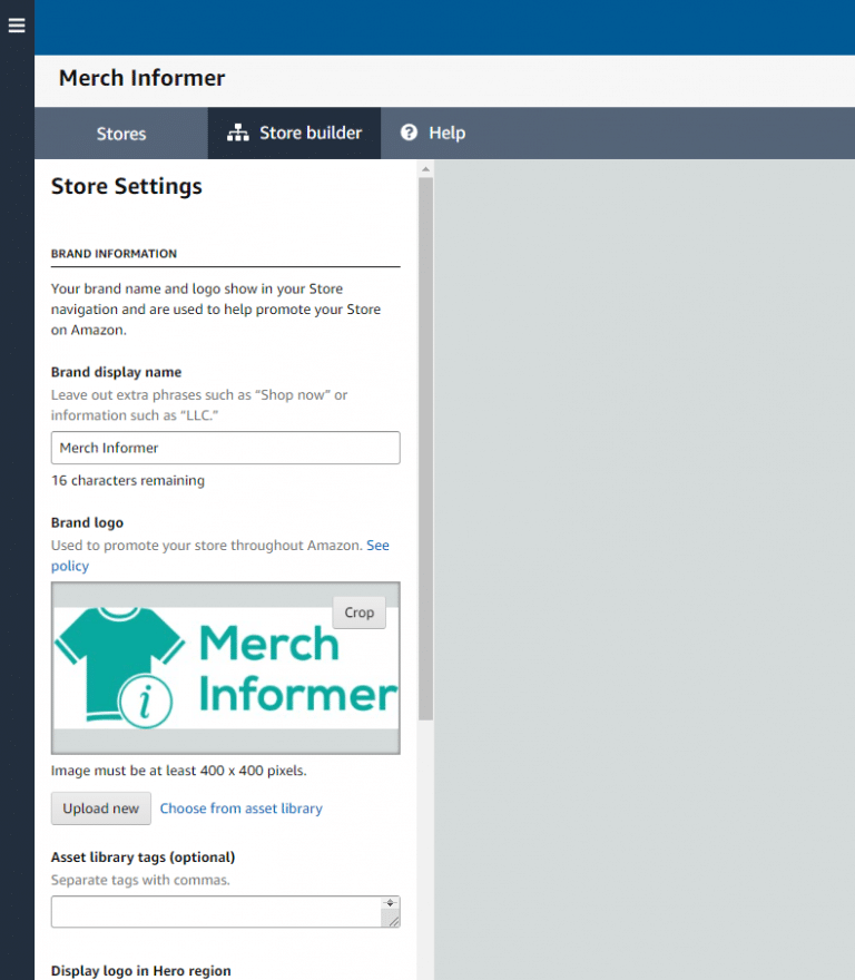 How To Create a Merch by Amazon Landing Page With All Your Products ...
