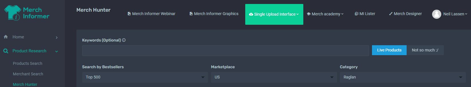 Raglan shirts: How does this rare category of POD merch fare on Amazon? - Merch Informer ...