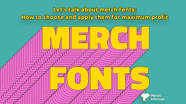 Let's talk about merch fonts: How to choose and apply them for maximum ...