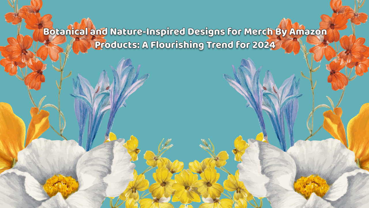 Botanical and Nature-Inspired Designs for Merch By Amazon Products: A ...